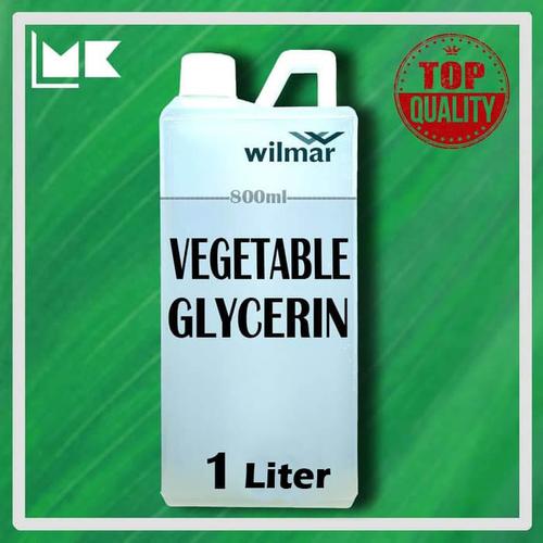Jual VEGETABLE GLYCERINE - GLISERIN USP GRADE merk WILMAR 1 LITER ...