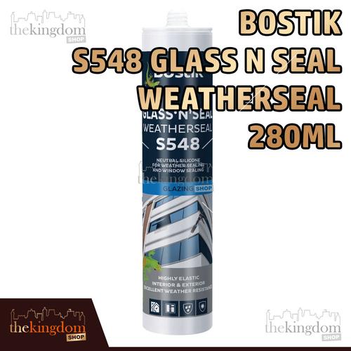Jual Bostik S548 Glass N Seal Weatherseal 280ml Sealant Window Jendela ...