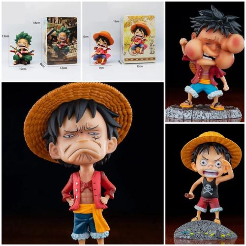 Jual action figure Luffy Zoro sanji chibi laughing pose one piece ...