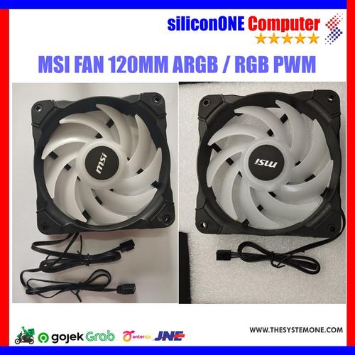 Jual MSI FAN 120MM RGB / ARGB - RGB - Kota Bandung - silicon ONE ...