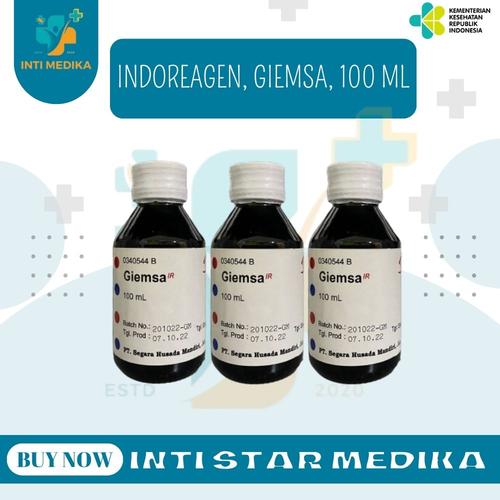 Jual INDOREAGEN, GIEMSA, 100 ML - Kota Tangerang - INTI MEDIKA OFFICIAL | Tokopedia