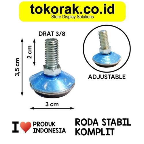 Jual KAKI MEJA ADJUSTER POLOS - KAKI STABIL KURSI - KAKI ADJUSTABLE ...
