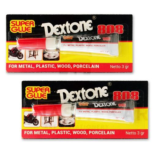 Jual Dextone 808 1pc Lem Super Glue Superglue Powerglue Power Korea 3 gr - Jakarta Utara ...