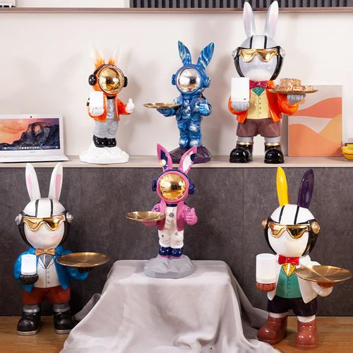 Jual Patung Dekorasi Rumah Kelinci Lucu / Rabbit Figurine EB Home A10 ...