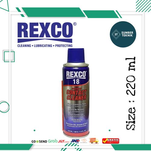 Jual REXCO 18 Contact Cleaner 220 ml / Pembersih Elektrik - Kota ...