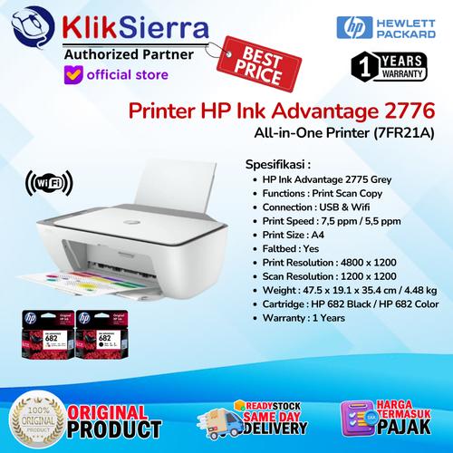 Jual HP-2776 Printer Deskjet Ink Advantage All In One (Print Scan Copy ...