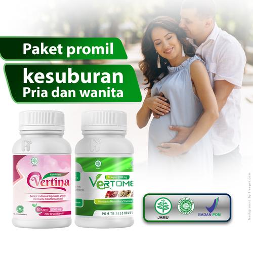 Promo Paket Promil pria dan wanita Vertomen Vertina - VERTINA - Jakarta Pusat - Jakarta Herbal ...