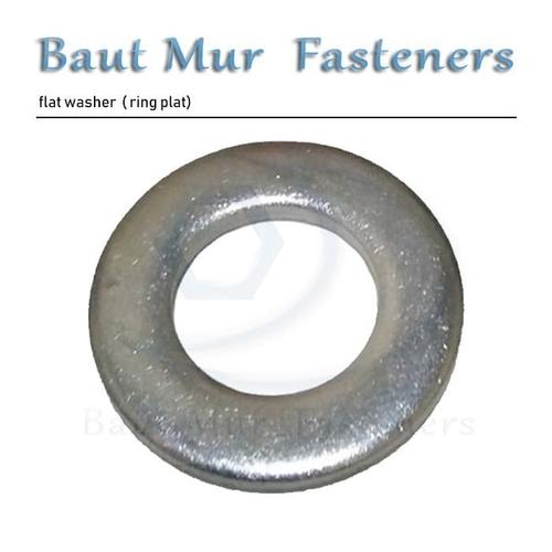 Jual ring plat m19 washer putih galvanis - Jakarta Pusat - baut mur ...