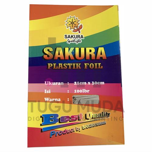 Jual Sakura Plastik Foil Laminating Jilid Buku Skripsi Hard Cover ...