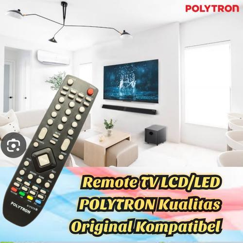 Promo Remote TV LCD/LED POLYTRON Kualitas Original Kompatibel - Kab ...