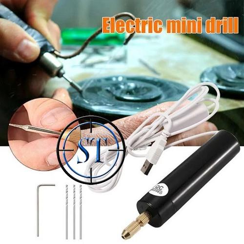 Jual Elektrik Bor Mini USB Portabel 5V Alat Ukir Tangan Genggam ...