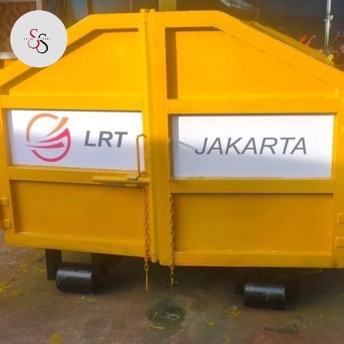 Jual CONTAINER SAMPAH 6 METER KUBIK / KONTAINER SAMPAH / BAK SAMPAH ...