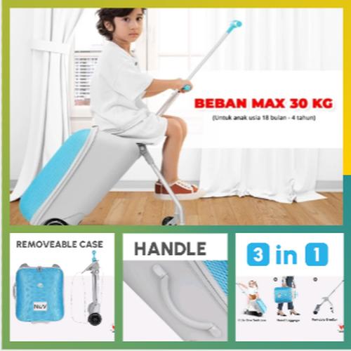 Promo Koper Anak Duduk Koper Troli Anak Tunggang Koper Duduk Anak Koper ...