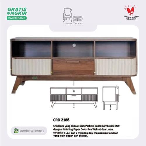Jual Meja TV CRD 2185 Rak TV Minimalis Buffet TV Credenza Lemari Laci ...