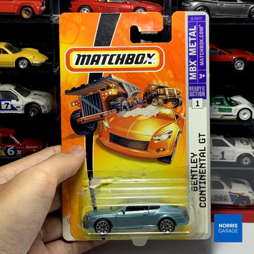 Jual Matchbox Benley Continental GT Light Blue - Minus Card - Kota ...