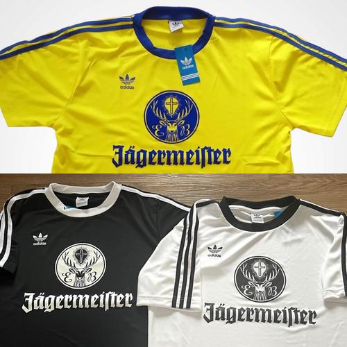 Jual Jersey Bola Retro Vintage Eitrach Frankk Furtt - S, Hitam ...