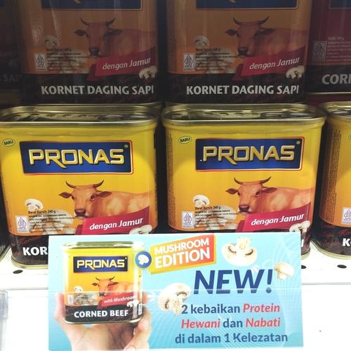 Jual Pronas Daging Sapi dengan Jamur / Pronas Corned Beef Mushroom ...