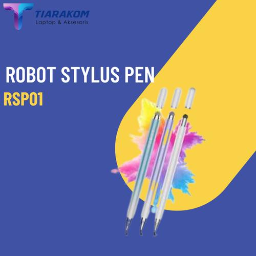 Jual ROBOT RSP01 Universal 2 in 1 Capacitive Stylus Pen for Mobile ...