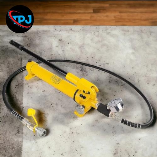 Jual 700ml Hydraulic Pump Pompa Manual Gauge Hidrolik Single Acting BARTON - Jakarta Barat ...