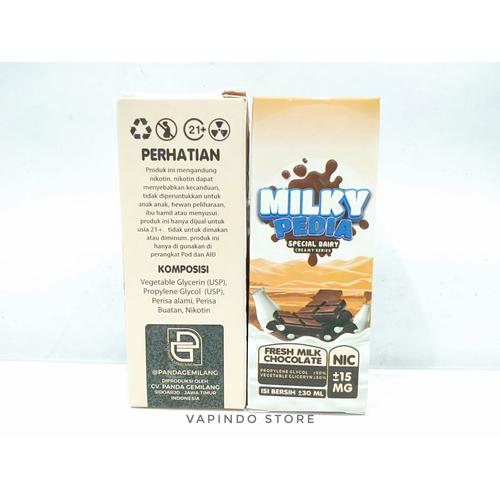 Jual PODS FRIENDLY MILKYPEDIA FRESH MILK CHOCOLATE SALT NIC 30ML 15MG ...