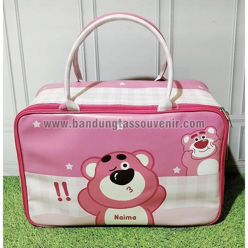 Jual Travel boomber/tas koper custom/tas travel/souvenir tas custom ...