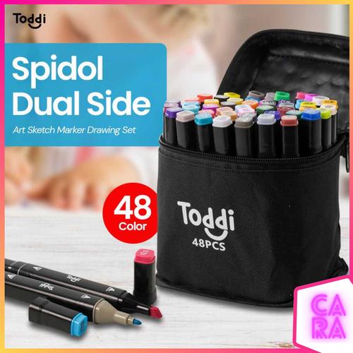 Jual Spidol Warna Dua Sisi Dual Side 48 Warna CY-006 - Jakarta Barat ...