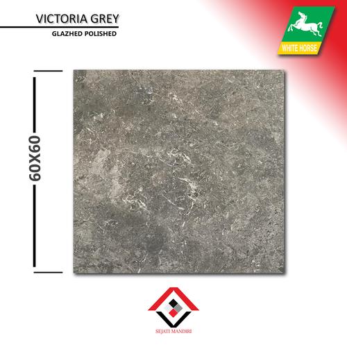 Jual granit 60x60 - motif marmer - white horse victoria grey - Kab ...
