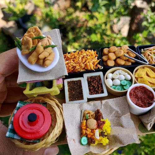 Jual miniature Indonesian food (meja nasi kuning) - Kab. Buleleng - PO ...