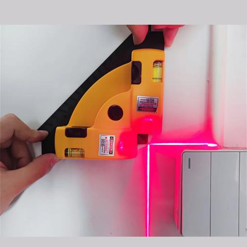 Promo Laser Siku Sudut Level Square 90 Waterpass Self Leveling Ground ...