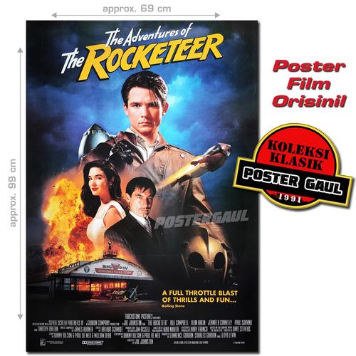 Jual Poster Film THE ROCKETEER - original Indonesian one sheet, 1991 ...