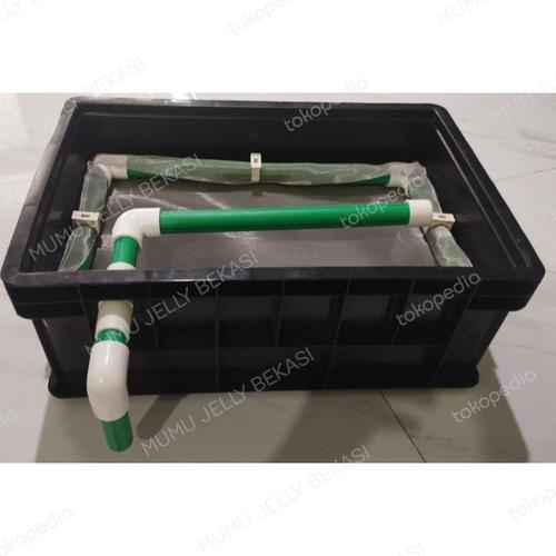 Jual trickle filter mini bagian atas dengan sieve kawat stainles 100 ...