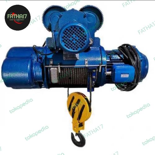 Jual eletric wire rope hoist weka 380V / katrol listrik 3 ton x 30 ...