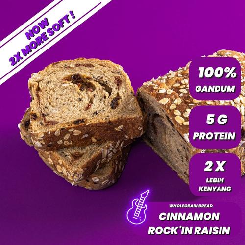 Promo Roti Gandum Kismis & Kayu manis - Whole Wheat Bread (Tinggi ...