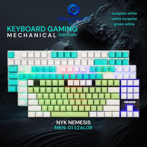 Promo Keyboard Gaming PC Mechanical Nyk MKN 01 keyboard gaming RGB ...