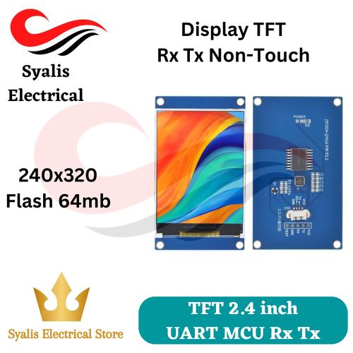 Jual Display TFT 2.4 MCU UART Rx Tx [syalis] - Kota Bandung - Syalis ...