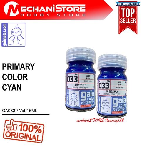Jual GAIA Color 033 Primary Color Cyan - GaiaNotes Cat Tank Pesawat ...