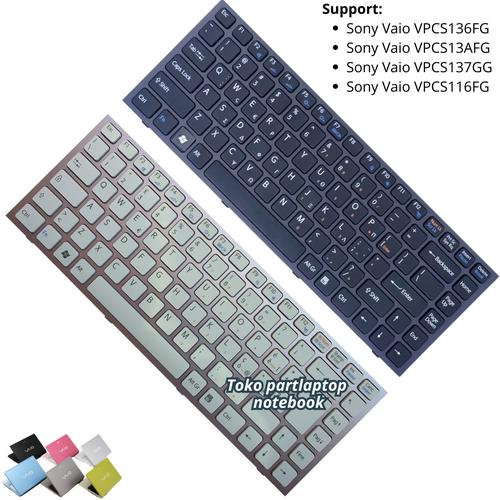 Jual Keyboard Sony Vaio VPCS136FG VPCS13AFG VPCS137GG VPCS116FG new ...