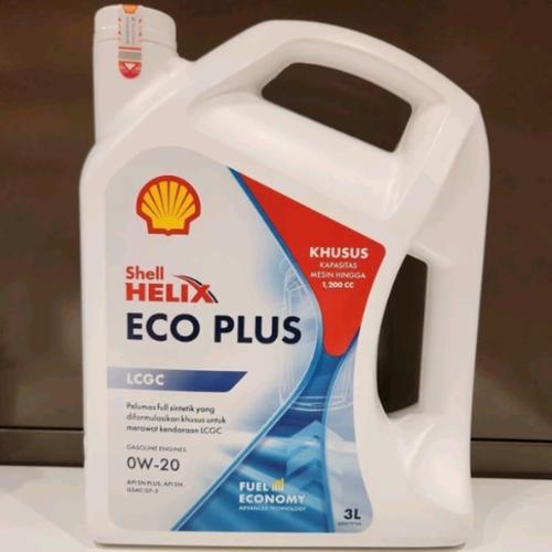 Jual Oli Shell Helix Eco 0W-20 CAR LCGC API SN/GF-5 Galon 3 Liter ...