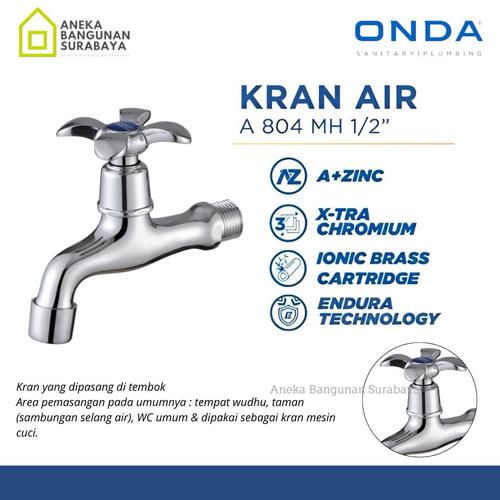 Jual Kran Air ONDA A 804 MH ½ " keran tembok kamar mandi taman A804 - Kota Surabaya - Aneka ...