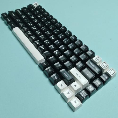 Jual Keycaps QXA Profile Double Shot WoB White On Black Colorways ...