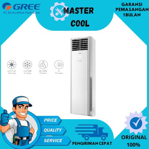 Jual AC STANDING FLOOR R32 GREE GVC- 48TS (S) 5PK SMART WIFI TOUCH ...