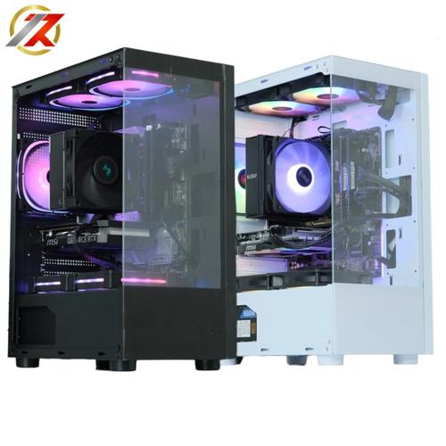 Jual CUBE GAMING ZUARV - mATX Gaming Case - Front & Left Side Tempered ...