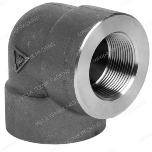 Jual Elbow Besi Class 3000 Drat 2" inch / KNEE ELBOW DRAT # 3000 CS NPT ...