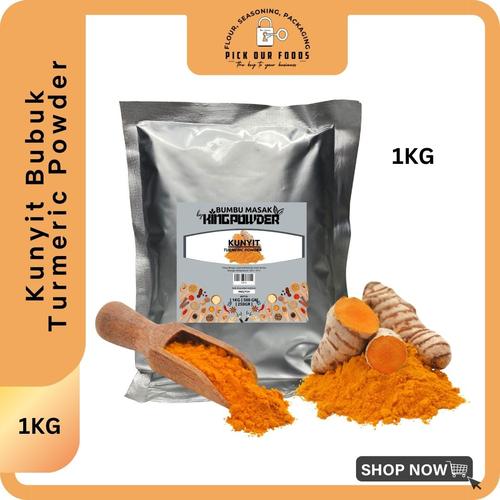 Jual Kunyit Bubuk Murni 1000 gram / Pure Turmeric Powder 1/2 kg ...
