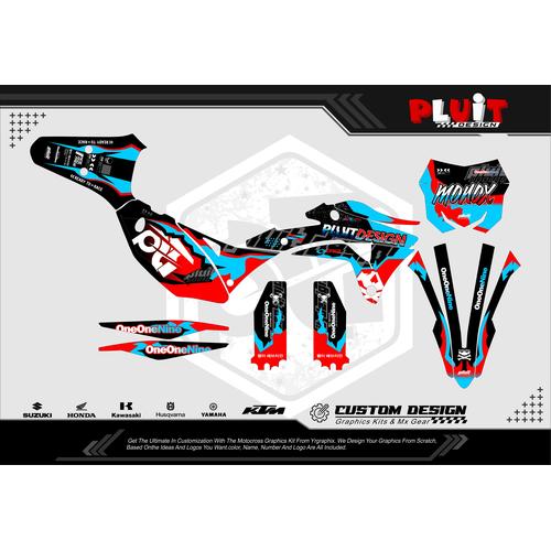 Jual Decal Klx Gordon Full Body Stiker Klx Gordon Full Body Decal Klx ...
