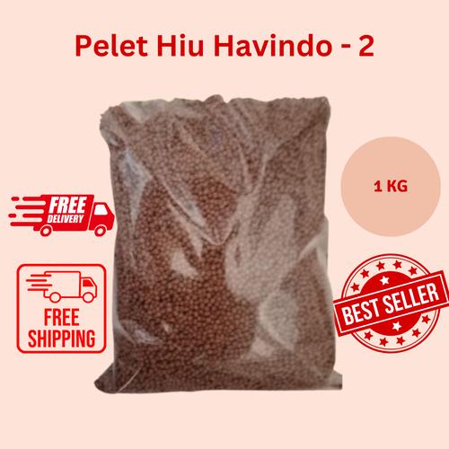 Jual Pakan Hiu-2 Ikan Apung Lele,Nila, Gurame,Bawal, Bandeng pelet HIU Havindo Repack 1Kg - Kab ...