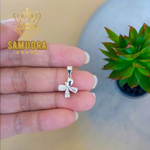 Jual liontin butterfly silver/perak 925 lapis emas putih BTF2 - Jakarta ...