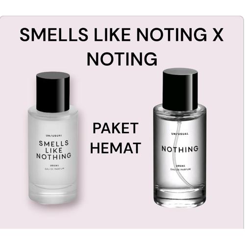 Promo unusual nothing x smells like noting promo paket hemat - Kab ...