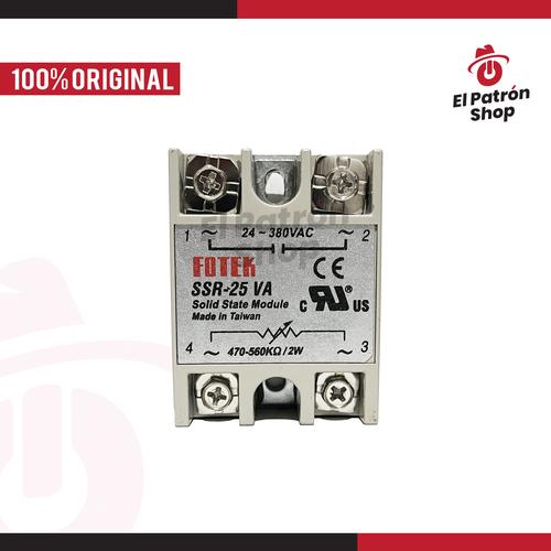 Jual FOTEK Solid State Relay SSR-25VA Fotek 25 Amper SSR 25 VA - Jakarta Barat - El Patron Shop ...