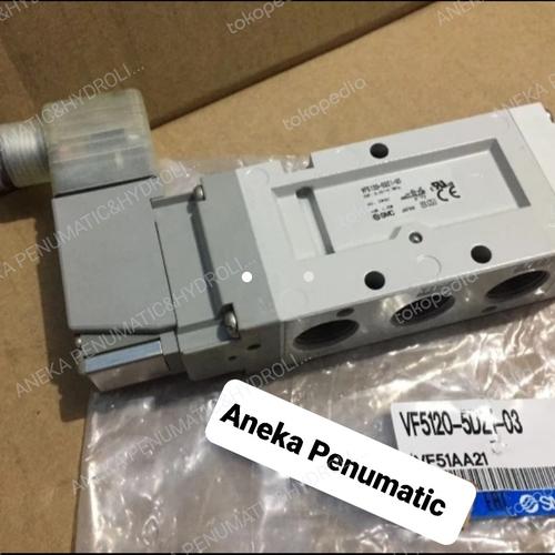 Jual SOLENOID VALVE SMC VF5120-5DZ1-03 24VDC - Jakarta Barat - ANEKA PENUMATIC&HYDROLICS | Tokopedia